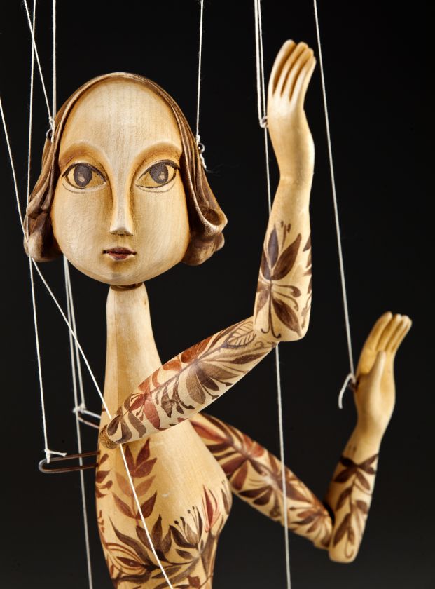 Wooden Marionette Puppet