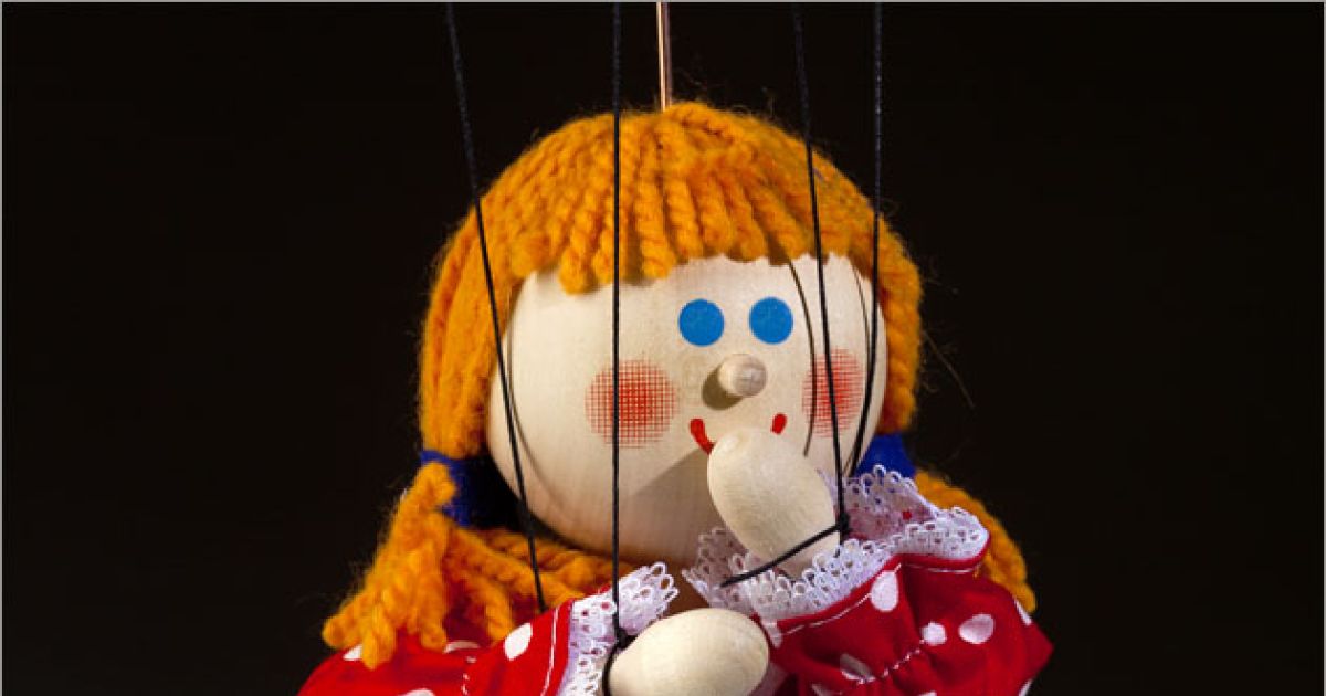 Girl Maria - marionette puppet | Marionettes.cz